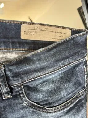 Diesel | Jeans | Diesel Midblue Cropped Ankle Jeans | Poshmark